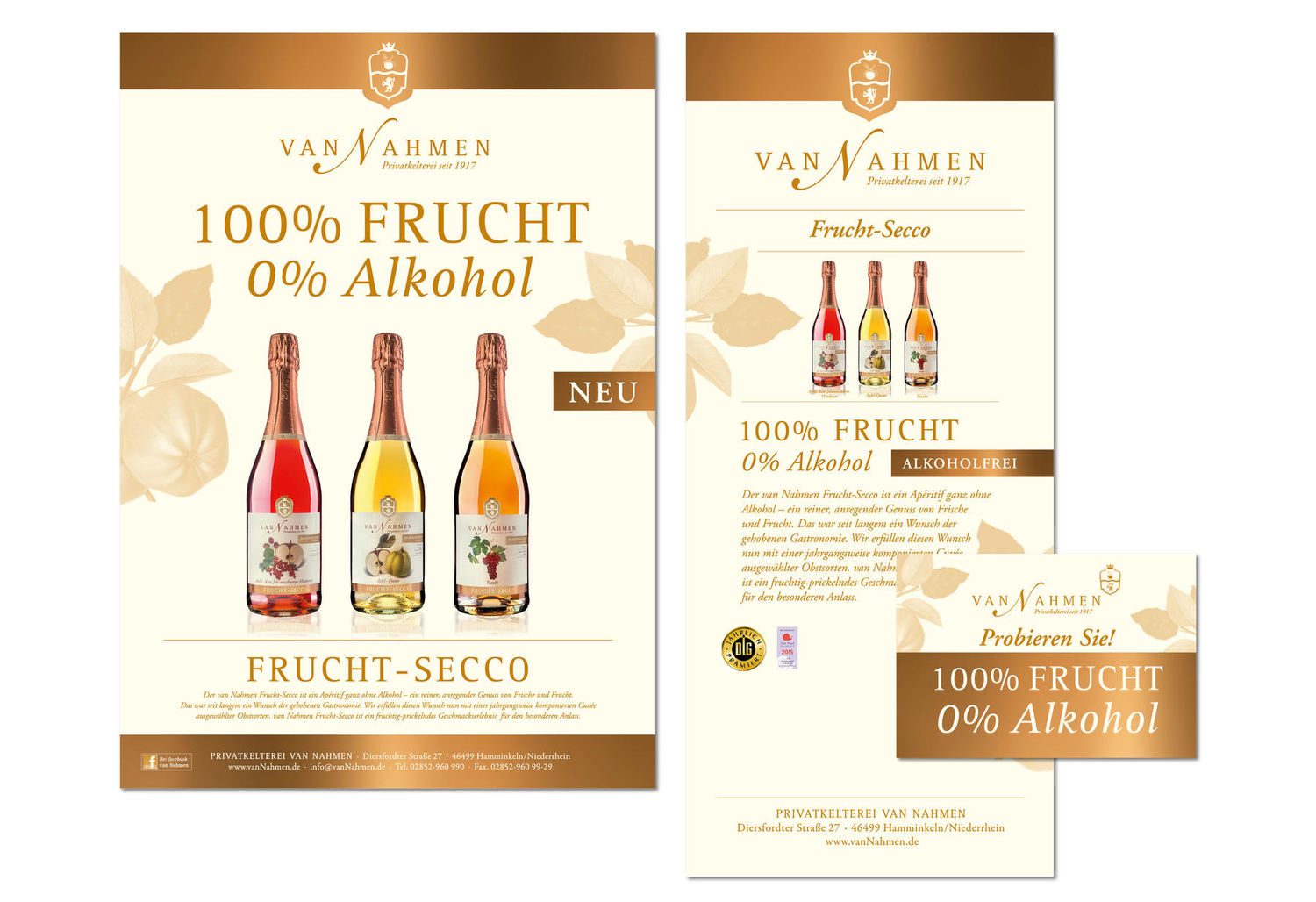 Isabel Große Holtforth - van Nahmen Frucht-Secco - van Nahmen Obstsäfte ...